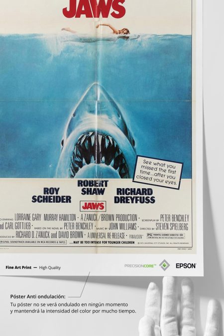 Cuadro Poster Tiburón | BAÚL VINTAGE POSTERS