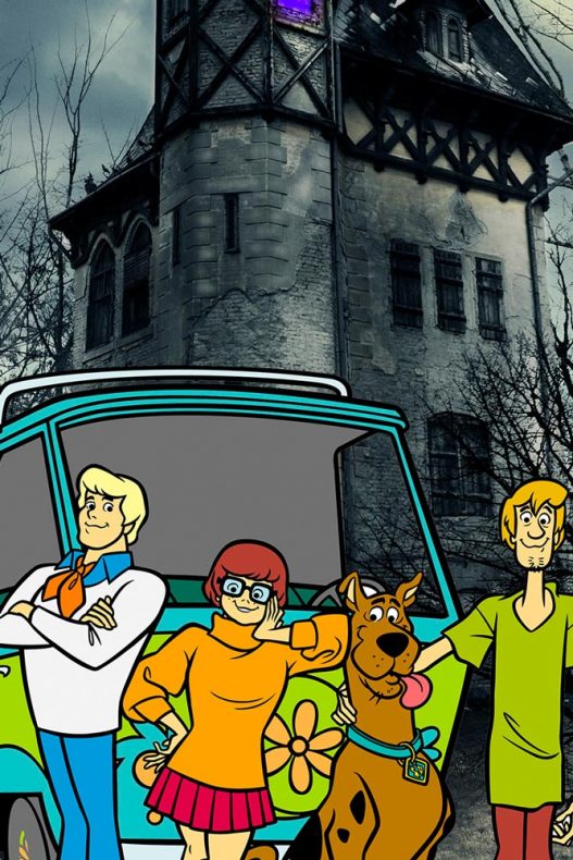Cuadro Scooby Doo Castle | BAÚL VINTAGE POSTERS