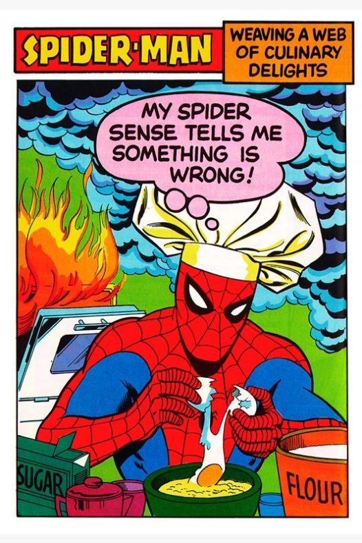 Cuadro Spider Chef | BAÚL VINTAGE POSTERS