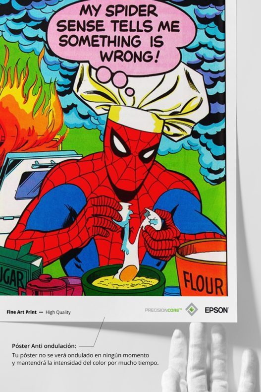 Cuadro Spider Chef | BAÚL VINTAGE POSTERS