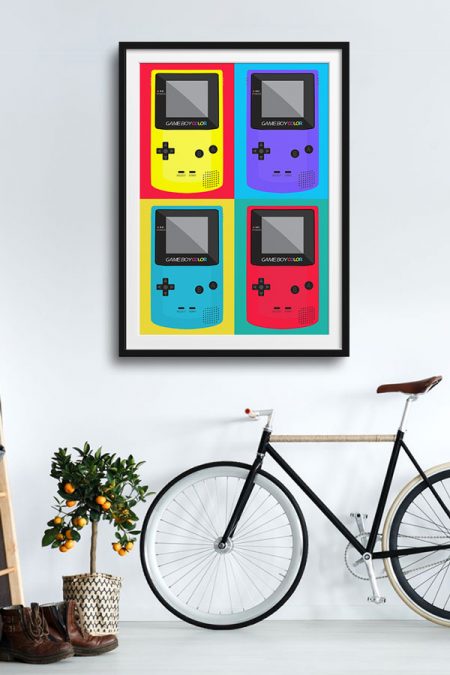 Cuadro Game Boy Color | BAÚL VINTAGE POSTERS