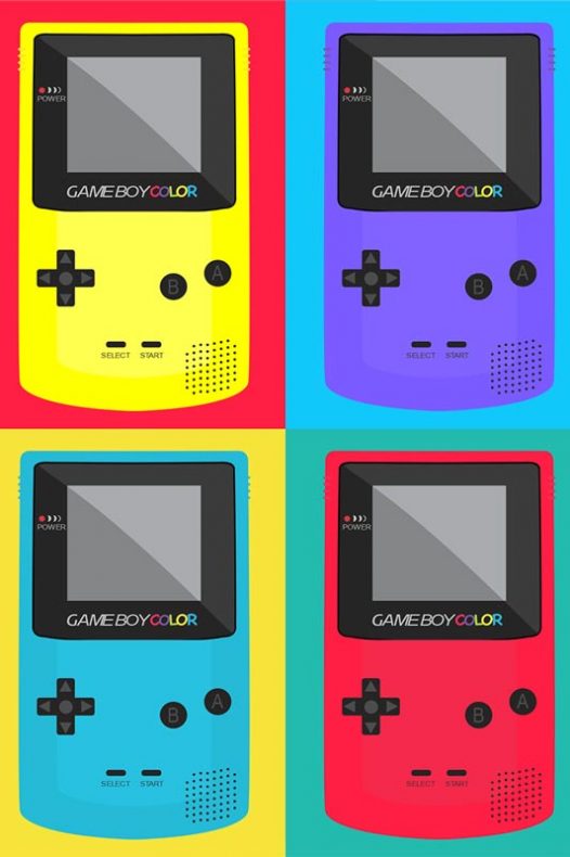 Cuadro Game Boy Color | BAÚL VINTAGE POSTERS