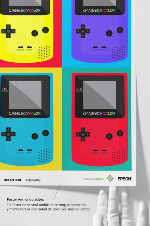 Cuadro Game Boy Color | BAÚL VINTAGE POSTERS