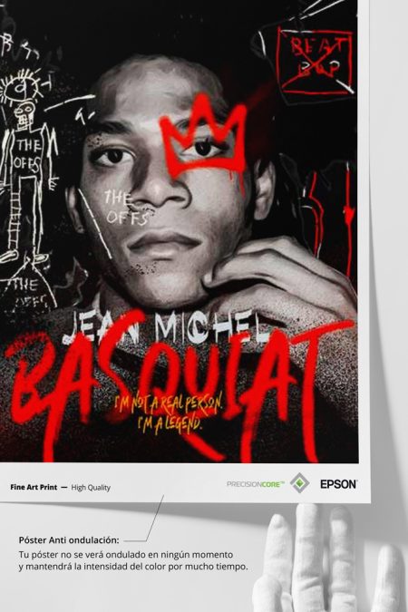 Cuadro Jean Michel Basquiat #2 | BAÚL VINTAGE POSTERS