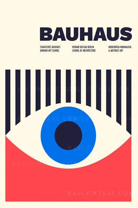 Cuadro BAUHAUS n.° 2 | BAÚL VINTAGE POSTERS