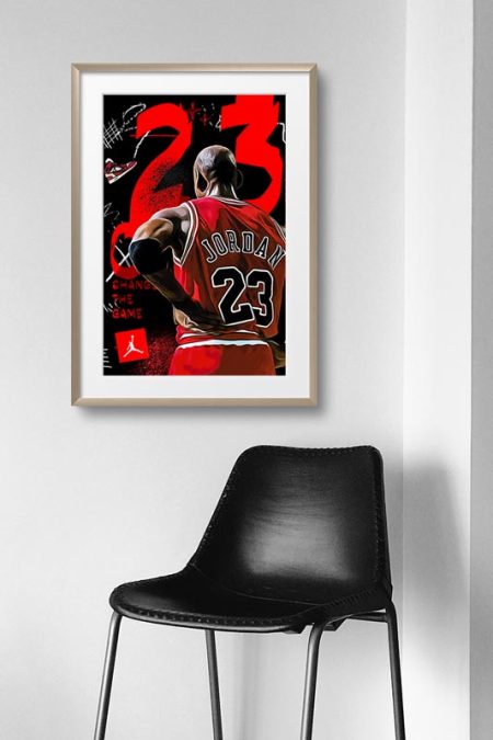 Cuadro Michael Jordan | BAÚL VINTAGE POSTERS