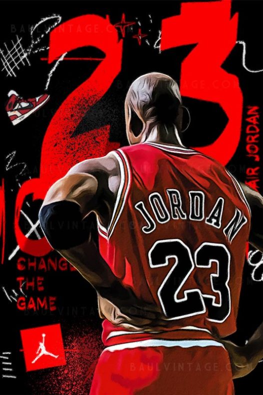 Cuadro Michael Jordan | BAÚL VINTAGE POSTERS