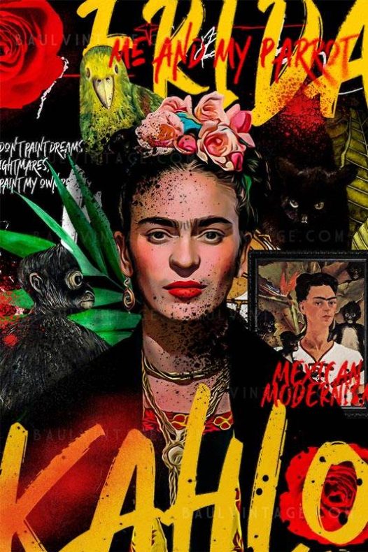Cuadro Frida Kahlo | BAÚL VINTAGE POSTERS