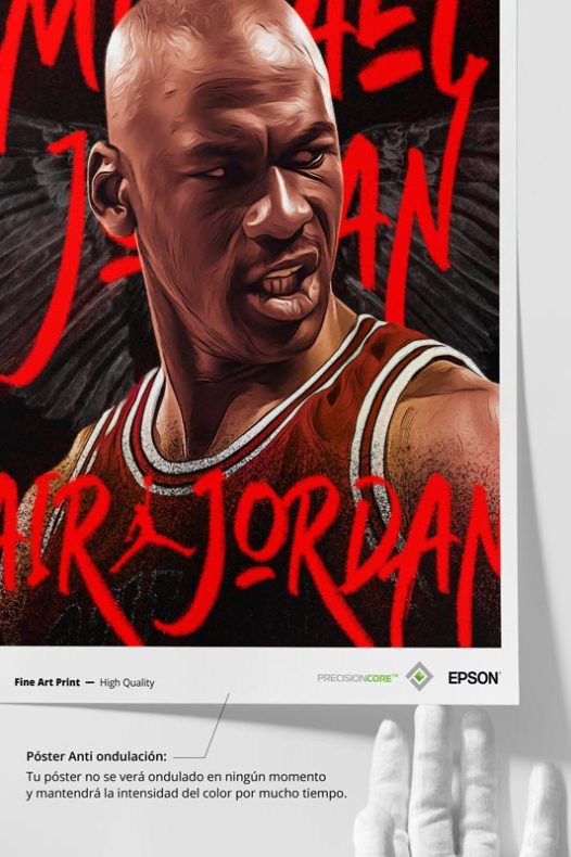 Cuadro Michael Jordan n°2 | BAÚL VINTAGE POSTERS