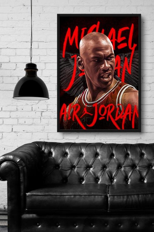 Cuadro Michael Jordan n°2 | BAÚL VINTAGE POSTERS