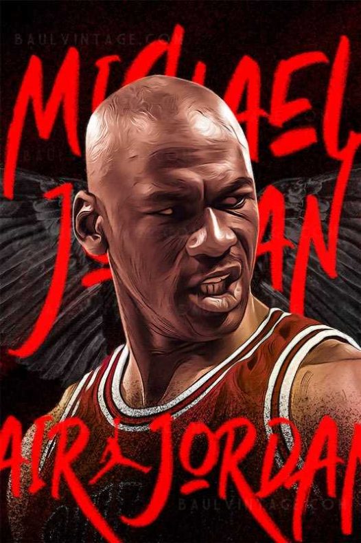 Cuadro Michael Jordan n°2 | BAÚL VINTAGE POSTERS